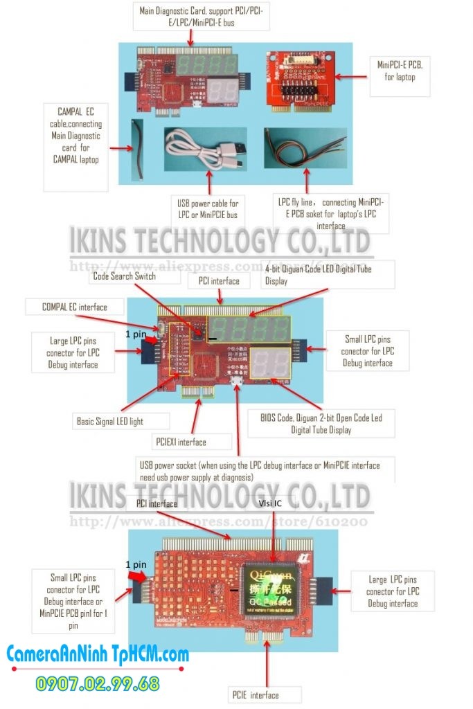 Card test main H61 KQCPET6 V4 - cameraanninhtphcm - camera an ninh tp hcm
